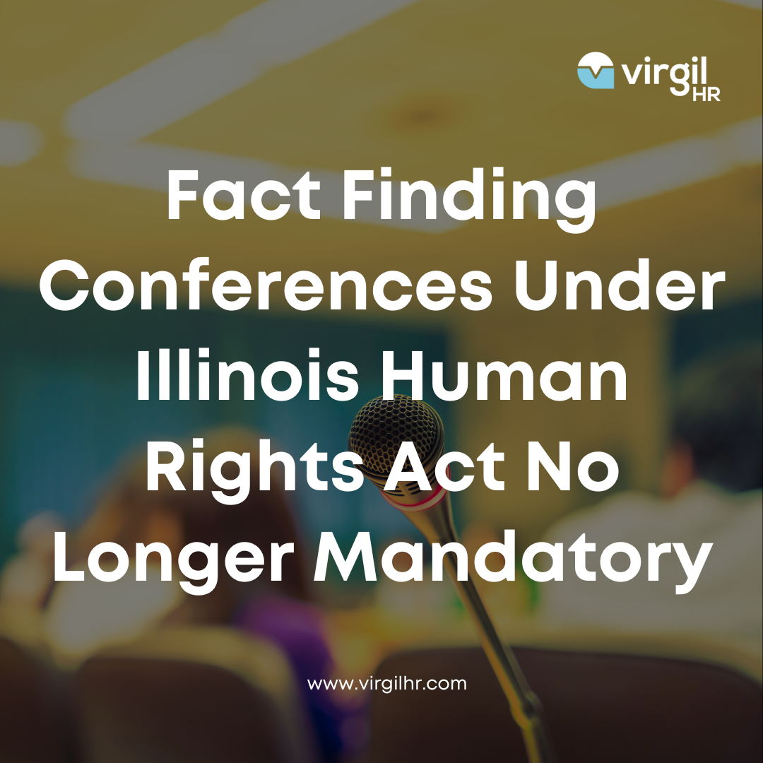 Fact Finding Conferences Under Illinois Human Rights Act No Longer ...